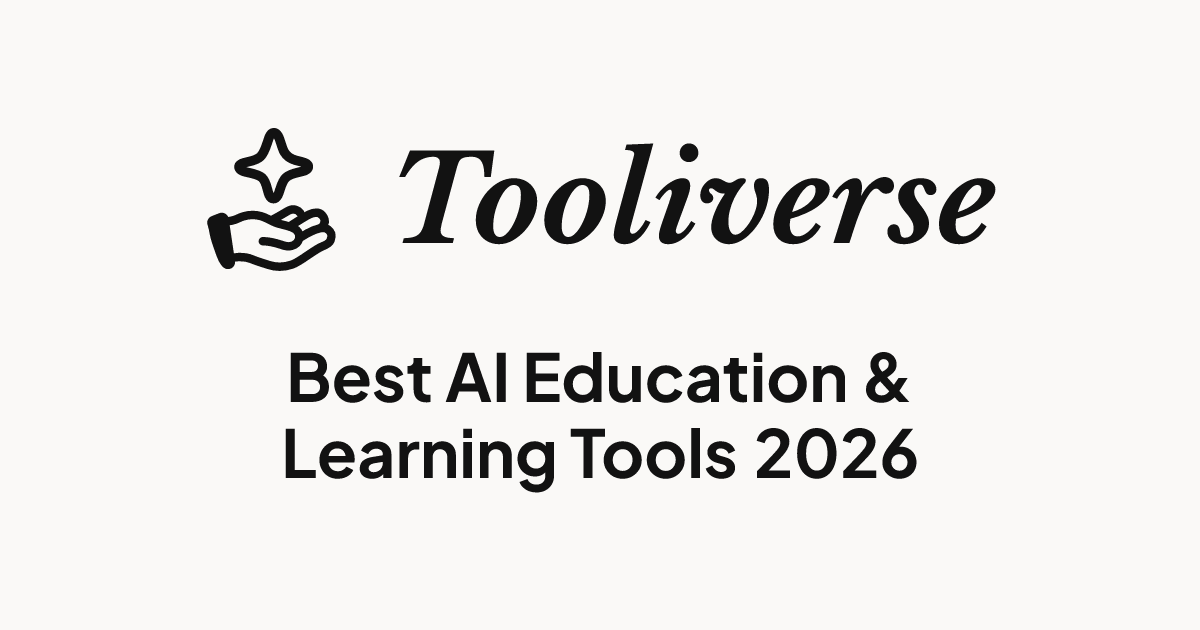 Best AI Education Tools 2026 | Learning Platforms Ranked